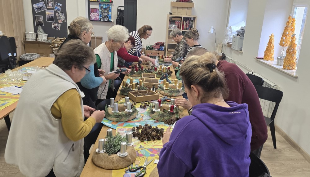 Gmina Raków - „Rękodzieło i tradycja – wianki bożonarodzeniowe”